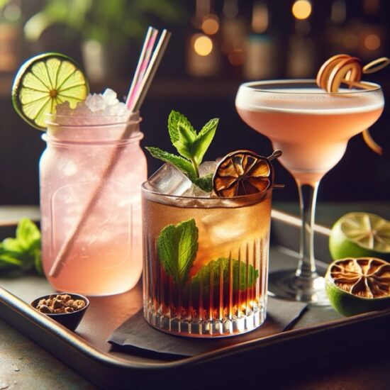 Cocktail Classes Brisbane. Make 3 full cocktails with lunch.